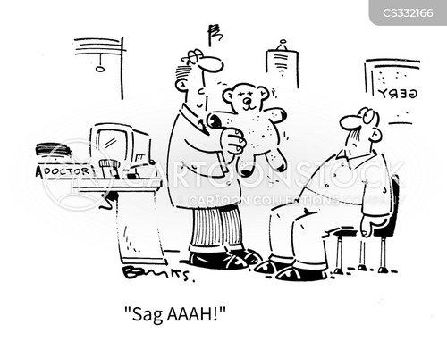 Cartoons und Karikaturen mit Aaaah