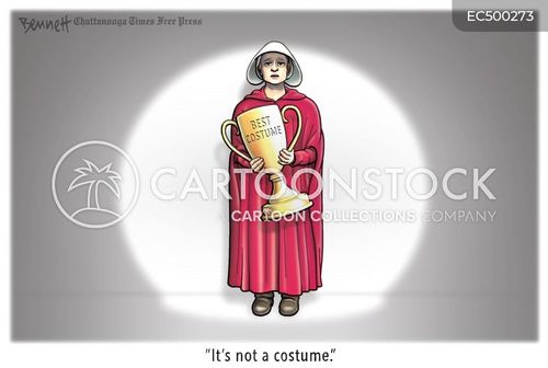 Handmaid Cartoons and Comics - funny pictures from CartoonStock