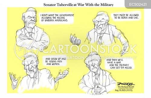 Military Appointment Cartoons and Comics - funny pictures from CartoonStock