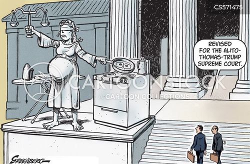 Samuel Alito Cartoons and Comics - funny pictures from CartoonStock