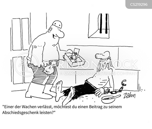 Cartoons und Karikaturen mit Abschied