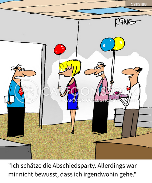 Abschiedsparty Clipart
