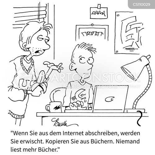 Cartoons und Karikaturen mit Online-projekte