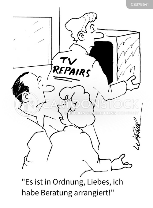 Cartoons und Karikaturen mit Beratung