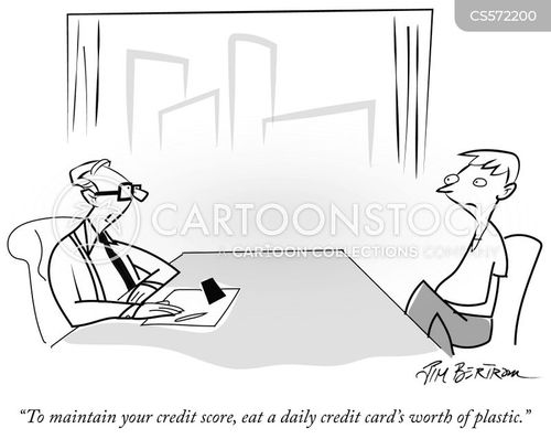Creditworthiness Cartoons and Comics - funny pictures from CartoonStock
