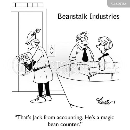 Bean Counter Cartoons and Comics - funny pictures from CartoonStock