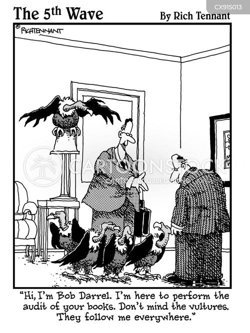 Green Audits Cartoons and Comics - funny pictures from CartoonStock