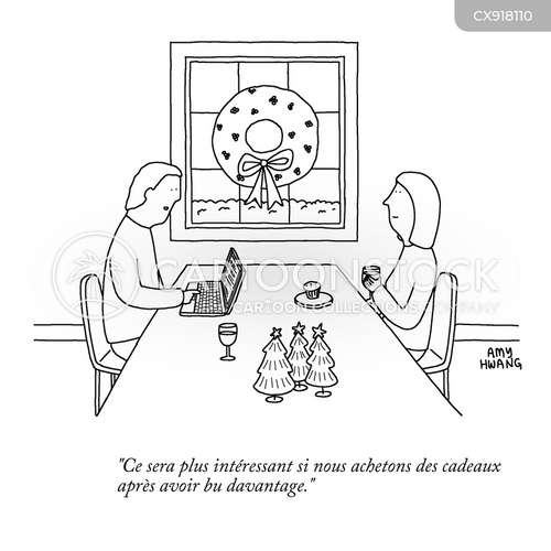 Dessins humoristique et caricaturés avec Achats Surprises