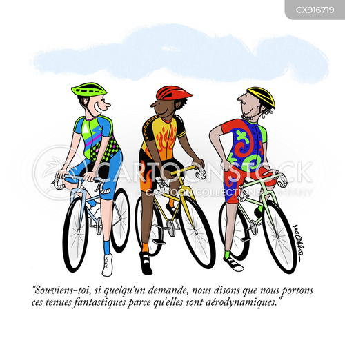 Dessins Humoristique Et Caricatur s Avec Cyclistes