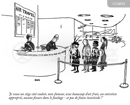 Dessins humoristique et caricaturés avec Client Exigeant