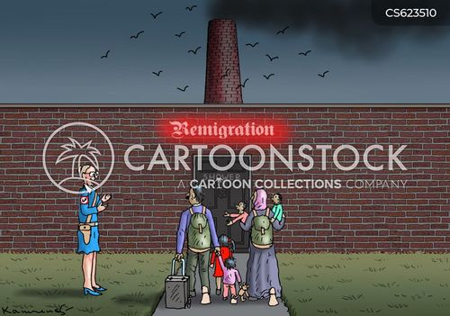 Remigration Cartoons and Comics - funny pictures from CartoonStock