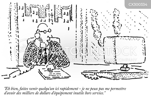 Dessins humoristique et caricaturés avec Pannes