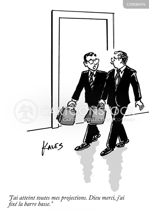 Dessins humoristique et caricaturés avec Projections Quantitatives