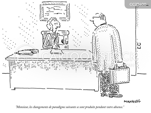 Dessins humoristique et caricaturés avec En Train De Faire Un Changement