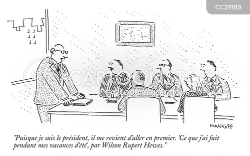 Dessins humoristique et caricaturés avec Presidents