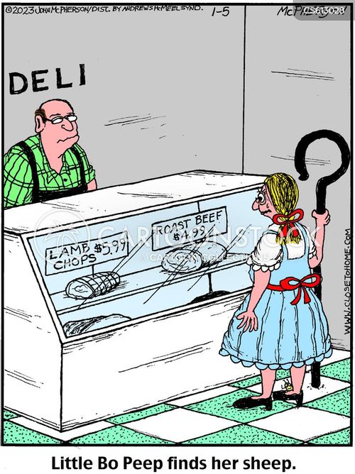 Little Bo Peep Cartoons and Comics - funny pictures from CartoonStock