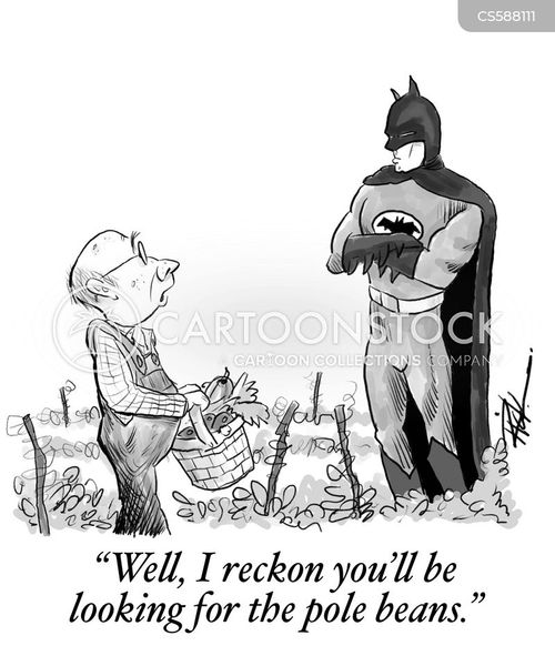 Pole Beans Cartoons and Comics - funny pictures from CartoonStock