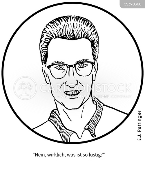 Cartoons und Karikaturen mit Ahnungslos