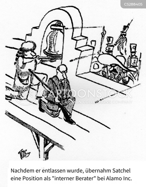 Cartoons und Karikaturen mit Alamo