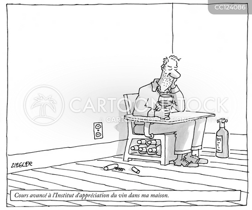 Dessins humoristique et caricaturés avec Aa (alcooliques Anonymes)