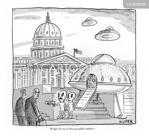 Cartoons und Karikaturen mit Bringen Sie Uns Zu Ihrem Anführer