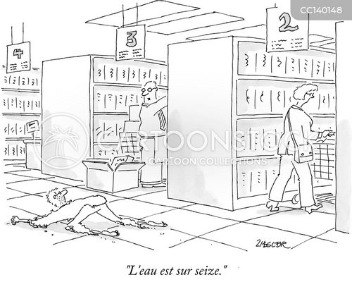 Dessins humoristique et caricaturés avec Employés De Rayon