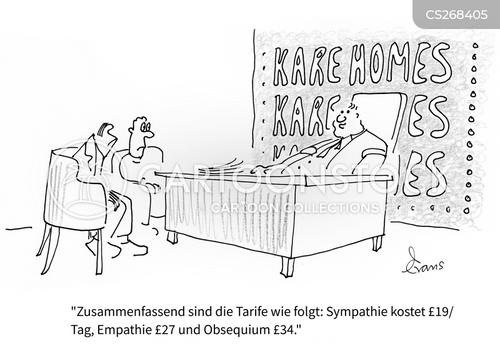 Cartoons und Karikaturen mit Empathie