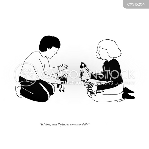 Dessins humoristique et caricaturés avec Anciens Amants