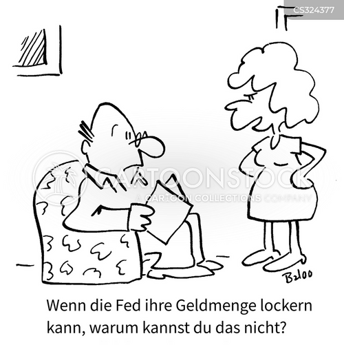 Cartoons und Karikaturen mit Leiter Der Federal Reserve