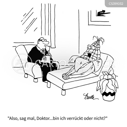 Cartoons und Karikaturen mit Knackte