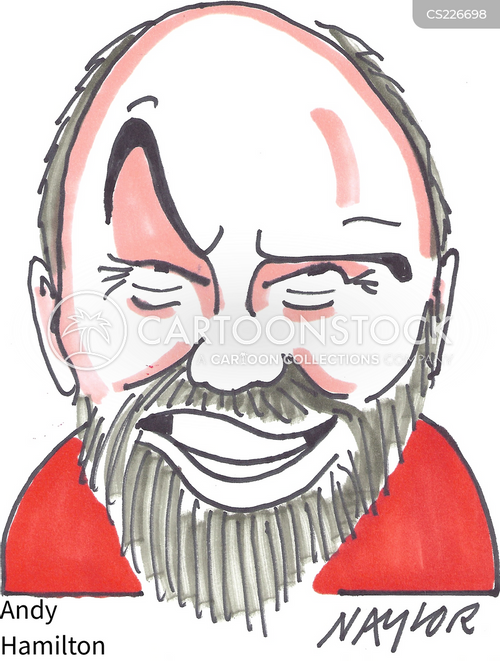 Cartoons und Karikaturen mit Andy Hamilton