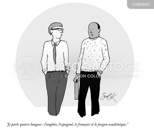 Dessins humoristique et caricaturés avec Langues