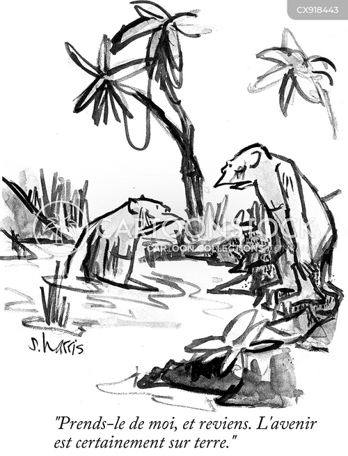 Dessins humoristique et caricaturés avec Lac