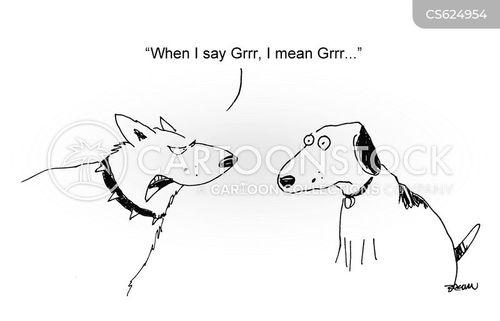 Aggressive Behavior Cartoons and Comics - funny pictures from CartoonStock