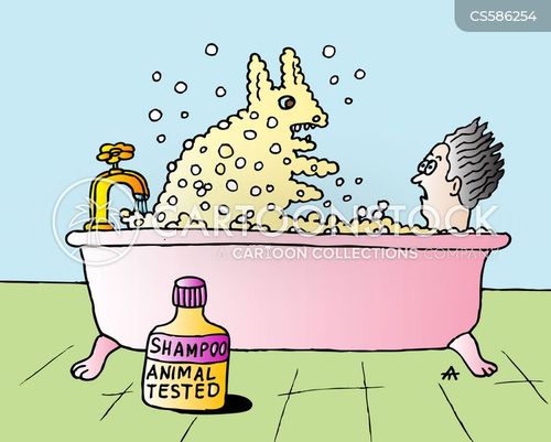 Herbal Shampoo Cartoons and Comics - funny pictures from CartoonStock