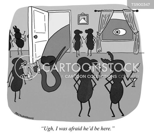 Pest Invasion Cartoons and Comics - funny pictures from CartoonStock