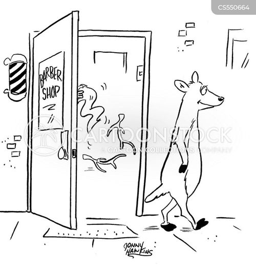Demon Barber Cartoons and Comics - funny pictures from CartoonStock