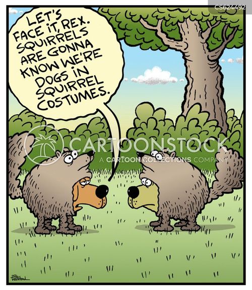 Animal Disguise Cartoons and Comics - funny pictures from CartoonStock