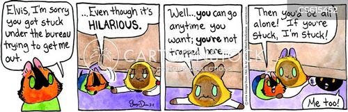 Entrapment Cartoons and Comics - funny pictures from CartoonStock