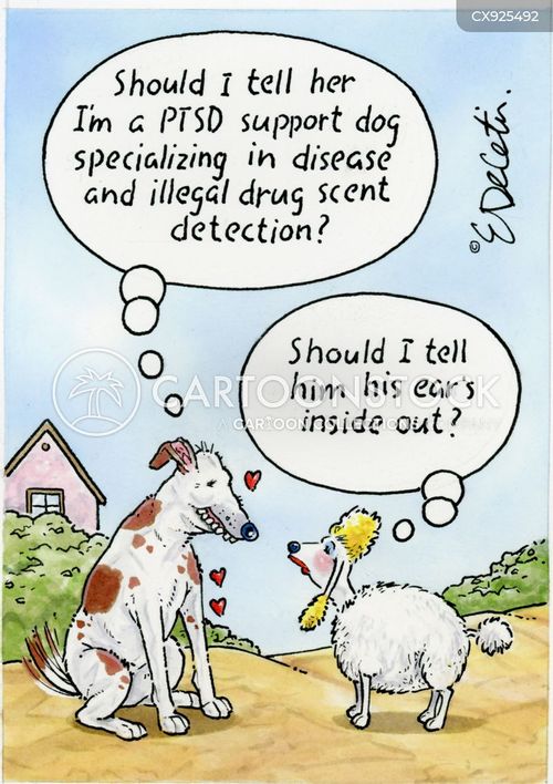 Ptsd Support Cartoons and Comics - funny pictures from CartoonStock