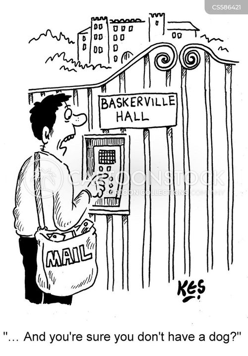 Baskerville Hall Cartoons and Comics - funny pictures from CartoonStock