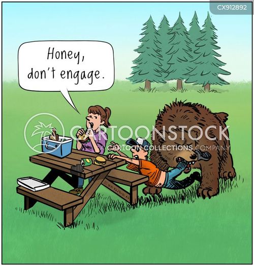 Wildlife Encounter Cartoons and Comics - funny pictures from CartoonStock
