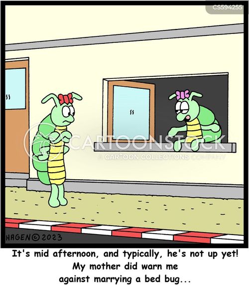 Bed Sharing Cartoons and Comics - funny pictures from CartoonStock