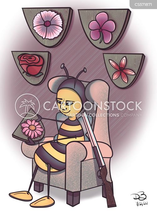 Pollinator-friendly Cartoons and Comics - funny pictures from CartoonStock