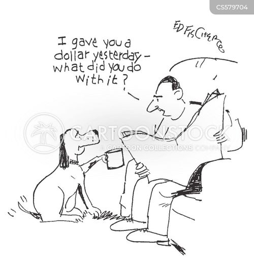 Dollar And Fisher Cartoons and Comics - funny pictures from CartoonStock