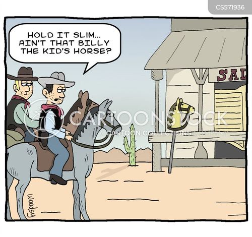 Billy The Kid Cartoons and Comics - funny pictures from CartoonStock