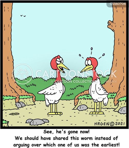 The Early Bird Cartoons and Comics - funny pictures from CartoonStock