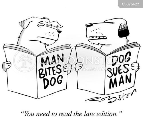 Biting Role Cartoons and Comics - funny pictures from CartoonStock