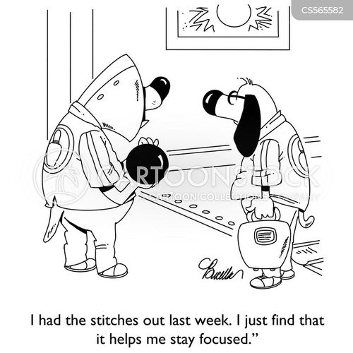 Focused Cartoons and Comics - funny pictures from CartoonStock