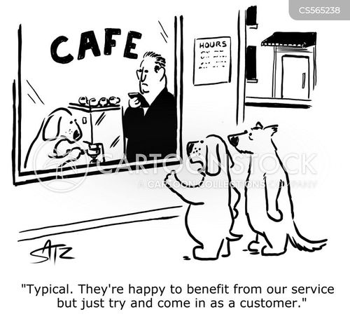 Bad Customer Service Cartoons and Comics - funny pictures from CartoonStock